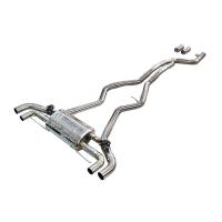 China Valved Dual Cat Back Exhaust Systems For 2019-2025 BMW G20 G22 G23 M440i 3.0T for sale