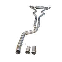 China Valved Dual Cat Back Exhaust Systems For 2019-2025 BMW G20 G22 G23 M440i 3.0T for sale