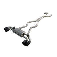 China Valved Dual Cat Back Exhaust Systems For 2019-2025 BMW G20 G22 G23 M440i 3.0T for sale