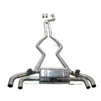 China Valved Dual Cat Back Exhaust Systems For 2019-2025 BMW G20 G22 G23 M440i 3.0T for sale