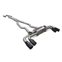 China BMW G42 M240i B58 3.0T Valved Sport Exhaust Cat Back System 2 Inch 2022+ for sale