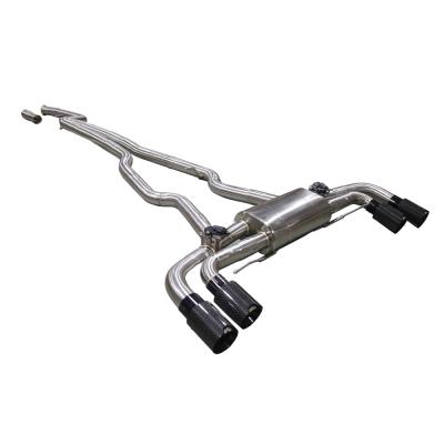 China BMW G42 M240i B58 3.0T Valved Sport Exhaust Cat Back System 2 Inch 2022+ for sale