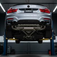 China BMW G42 M240i B58 3.0T Valved Sport Exhaust Cat Back System 2 Inch 2022+ for sale