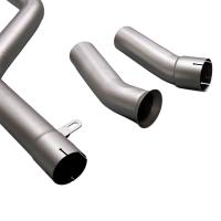 China Black Stainless Steel Cat Back Exhaust System For 2017-2024 BMW G30 G31 530i 540i B58 3.0T for sale