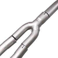 China Black Stainless Steel Cat Back Exhaust System For 2017-2024 BMW G30 G31 530i 540i B58 3.0T for sale