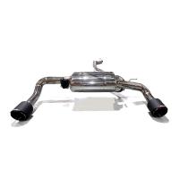 China Valved Sport Cat Back Exhaust Mufflers For 2012-2015 BMW F30 F31 320i 328i N20 2.0T for sale