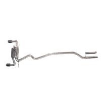 China Valved Sport Cat Back Exhaust Mufflers For 2012-2015 BMW F30 F31 320i 328i N20 2.0T for sale