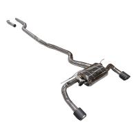 China Valved Sport Cat Back Exhaust Mufflers For 2012-2015 BMW F30 F31 320i 328i N20 2.0T for sale