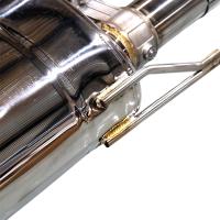 China Valved Sport Cat Back Exhaust Mufflers For 2012-2015 BMW F30 F31 320i 328i N20 2.0T for sale