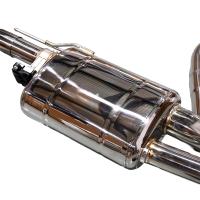 China Valved Sport Cat Back Exhaust Mufflers For 2012-2015 BMW F30 F31 320i 328i N20 2.0T for sale
