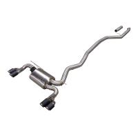 China BMW F32 420i 428i N20 Cat Pipe Exhaust Cat Back Performance Exhaust System For 2014-2016 4 Tip for sale