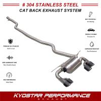 China BMW F30 F31 320i 330i B48 2.0T Valved Sport Catback Exhaust System 2015-2018 Custom for sale
