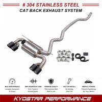 China BMW F30 F31 320i 330i B48 2.0T Valved Sport Catback Exhaust System 2015-2018 Custom for sale