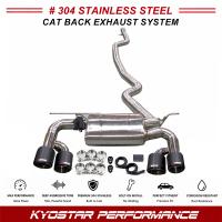 China BMW F30 F31 320i 330i B48 2.0T Valved Sport Catback Exhaust System 2015-2018 Custom for sale