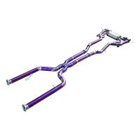 China Titanium Aftermarket Cat Back Exhaust Systems For 2022+ BMW G81 M3 S58 3.0T for sale