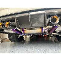 China Titanium Aftermarket Cat Back Exhaust Systems For 2022+ BMW G81 M3 S58 3.0T for sale