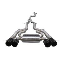 China OEM 2.5 Inch Cat Back Exhaust Systems Black For BMW M3 G82 G83 M4 for sale