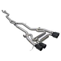 China OEM 2.5 Inch Cat Back Exhaust Systems Black For BMW M3 G82 G83 M4 for sale