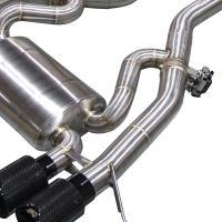 China OEM 2.5 Inch Cat Back Exhaust Systems Black For BMW M3 G82 G83 M4 for sale