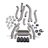 China 89mm 3 Inch Cat Back Exhaust Muffler System For 2023+ BMW G87 M2 S58 3.0T for sale