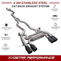 China 89mm 3 Inch Cat Back Exhaust Muffler System For 2023+ BMW G87 M2 S58 3.0T for sale