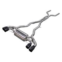 China BMW F90 M5 S63 4.4T V8 Valved Sport Cat Back Exhaust Pipe System 2.5