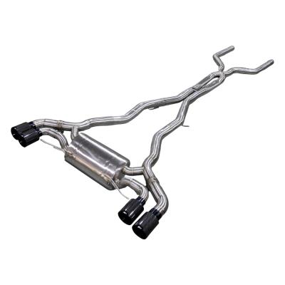 China BMW F90 M5 S63 4.4T V8 Valved Sport Cat Back Exhaust Pipe System 2.5