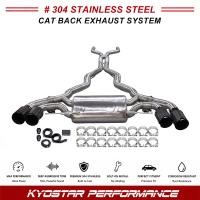 China BMW F90 M5 S63 4.4T V8 Valved Sport Cat Back Exhaust Pipe System 2.5