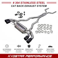 China BMW F90 M5 S63 4.4T V8 Valved Sport Cat Back Exhaust Pipe System 2.5