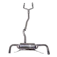 China Stainless Steel Cat Back Exhaust Muffler pipe For 2015-2019 Mercedes Benz GLC43 X253 M276 3.0T for sale