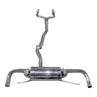 China Stainless Steel Cat Back Exhaust Muffler pipe For 2015-2019 Mercedes Benz GLC43 X253 M276 3.0T for sale