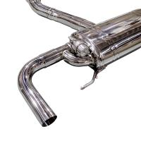 China Stainless Steel Cat Back Exhaust Muffler pipe For 2015-2019 Mercedes Benz GLC43 X253 M276 3.0T for sale