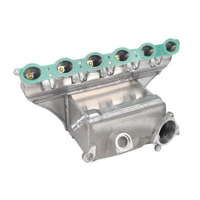 China Billet Aluminum Engine Intake Manifold Charge Air Cooler For BMW M4 M2 S58 3.0T EVO Version Car for sale