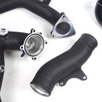 China Carbon Intercooler Charge Pipe Post Throttle Valve Piping For 2017+ Audi B9 B9.5 S4 S5 EA839 3.0T V6 for sale