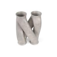 China 316L Stainless Steel Z Pipe Exhaust Midpipe Crossover Merge Pipe 3 inch for sale