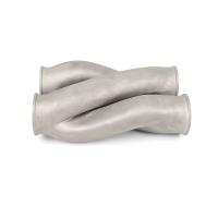China 316L Stainless Steel Z Pipe Exhaust Midpipe Crossover Merge Pipe 3 inch for sale