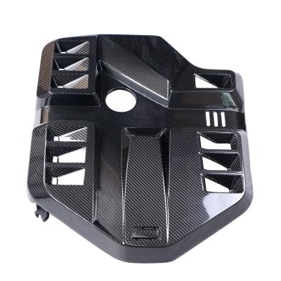 China KYOSTAR Carbon Fiber Engine Bay Cover V2 for BMW G80 G81 M3 G82 G83 M4 G87 M2 for sale