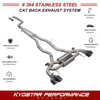 China KYOSTAR Valved Cat-Back Exhaust System for 2018-2023 BMW G01 X3 G02 X4 M40i B58 3.0T for sale