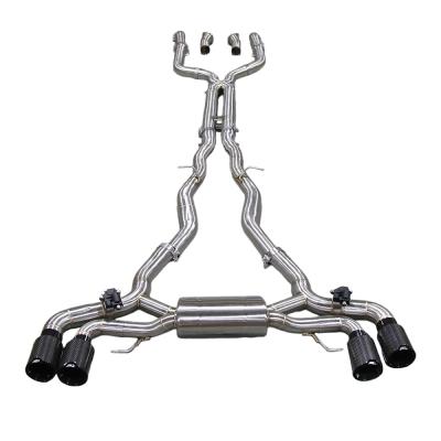 China KYOSTAR Valved Cat-Back Exhaust System for 2019-2025 BMW F91 F92 F93 M8 S63 4.4L V8 for sale