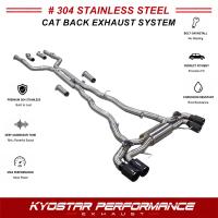 China KYOSTAR Valved Cat-Back Exhaust System for 2019-2025 BMW F91 F92 F93 M8 S63 4.4L V8 for sale