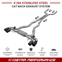 China KYOSTAR Valved Cat-Back Exhaust System for 2019-2025 BMW F91 F92 F93 M8 S63 4.4L V8 for sale