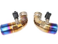 China KYOSTAR Titanium Turbo Inlet Pipe Kit for BMW F90 M5 F91 F92 F93 M8 S63 4.4L V8 for sale