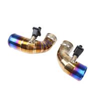 China KYOSTAR Titanium Turbo Inlet Pipe Kit for BMW F90 M5 F91 F92 F93 M8 S63 4.4L V8 for sale