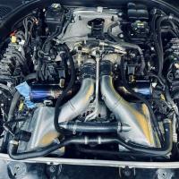China KYOSTAR Titanium Turbo Inlet Pipe Kit for BMW F90 M5 F91 F92 F93 M8 S63 4.4L V8 for sale