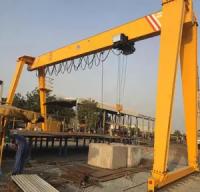 China MH Type Single Beam Gantry Crane Workshop Gantry Crane Box Type for sale