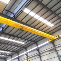 China LDA Single Girder Indoor Electric Overhead Traveling Crane 5 Ton for sale