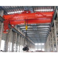 China 20 / 5 Ton QD Model Double Girder Electric Overhead Travelling Crane for sale