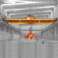 China QZ Model Double Girder Overhead Crane With Grab for sale