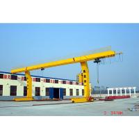 China 1Ton 5Ton 10Ton L Type Light Duty Single Beam Gantry Crane Hoist Type for sale