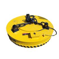 China 5 Ton 10 Ton Industrial Crane Electric Lifting Magnet For Steel Scraps And Billet for sale